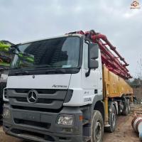 China SANY 56m Concrete Pump Truck with Mercedes-Benz Actros Chassis for sale