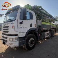 China Used 2021 Zoomlion 43X-5RZ-1 43m Boom Reach Concrete Pump Truck with 170m³/h Output for sale