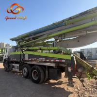 China Used 2021 Zoomlion 43X-5RZ-1 43m Boom Reach Concrete Pump Truck with 170m³/h Output for sale