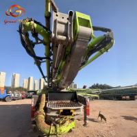 China Used 2021 Zoomlion 43X-5RZ-1 43m Boom Reach Concrete Pump Truck with 170m³/h Output for sale