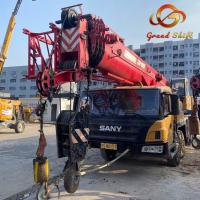 China Used SANY STC500E5 50 Ton Capacity All Terrain Truck Crane Used with 43m Boom for Heavy Lifting for sale