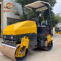China New LX-3TR Double Drum Vibratory Road Roller 6kW Diesel Engine 5kN Exciting Force For Road Construction for sale