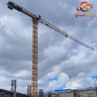 China ZOOMLION WA7025-12E Flat Top Tower Crane 12t with 70m Jib Length for sale