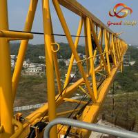 China ZOOMLION WA7025-12E Flat Top Tower Crane 12t with 70m Jib Length for sale