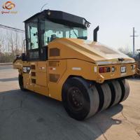 China CAT CW34 Pneumatic Tyre Roller with 129kW Engine 27000 kg Operating for sale