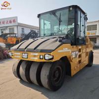 China CAT CW34 Pneumatic Tyre Roller with 129kW Engine 27000 kg Operating for sale