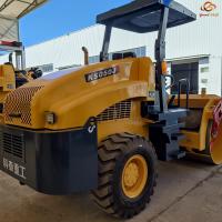 China KETE KS050J 5-ton Single Drum Road Roller with 30 Hz Vibration Frequency and Hydraulic Drive for sale