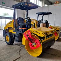 China KETE KS050J 5-ton Single Drum Road Roller with 30 Hz Vibration Frequency and Hydraulic Drive for sale