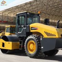 China KETE KS101S 10ton Single Drum Road Roller with Dual-frequency Vibration and Hydrostatic Transmission for sale