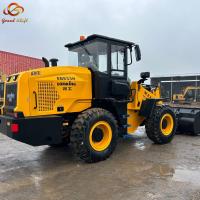 China Lonking LG833H Wheel Loader with 3000kg Rated Payload 92 kW Rated Power for sale