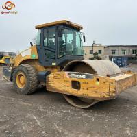 China Used XCMG XS223JE 22Ton Single Drum Vibratory Road Roller Compactor with 140kW Power for sale