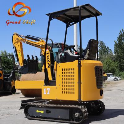 China LUXIN LX-ME2 1.7 Ton Mini Crawler Excavator with EPA/Euro V Engine and Zero Tail Swing for Tight Spaces for sale