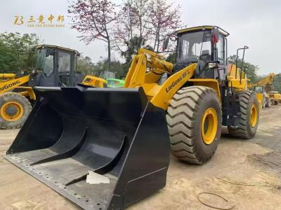 China Used LIUGONG 856H 5.5Ton Wheel Loader Front End Loader Construction Machinery Second hand for sale