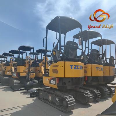 China TZ18 1.8Ton Mini Excavator with Zero Tail Swing and CE Certificate for Landscaping for sale