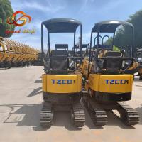 China TZ18 1.8Ton Mini Excavator with Zero Tail Swing and CE Certificate for Landscaping for sale