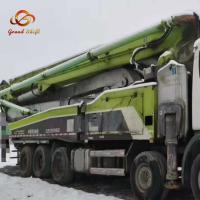 China 2013 Used Zoomlion 63m Concrete Pump Truck with Scania G470 Chassis for High Pumping Efficiency for sale