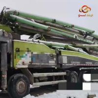 China 2013 Used Zoomlion 63m Concrete Pump Truck with Scania G470 Chassis for High Pumping Efficiency for sale