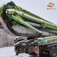 China 2013 Used Zoomlion 63m Concrete Pump Truck with Scania G470 Chassis for High Pumping Efficiency for sale