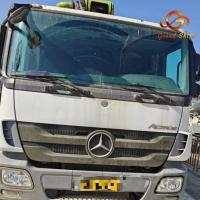 China 2017 Used Zoomlion 47m Boom Concrete Pump Truck on Mercedes-Benz Actros 3341 Chassis with Low Working Hours for sale