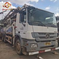 China 2011 Used Zoomlion 47m Boom Concrete Pump Truck with Mercedes-Benz Actros 3341 Chassis Ready to Work for sale
