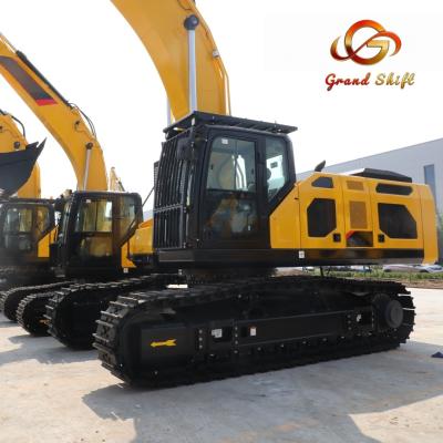China TZCO TZ550 53Ton Crawler Hydraulic Excavator with 3.1m³ Bucket Capacity and 331 kW Rated Power for Mining for sale
