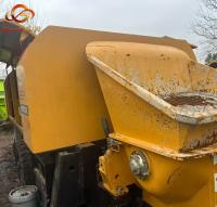 China SANY HBT9028CH  Diesel Trailer Mounted Concrete Pump with 2 × 180 kW rated power for sale
