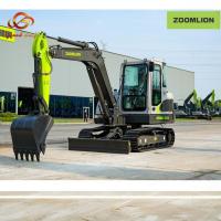China ZOOMLION ZE60G 6Ton Zero Tail Swing Excavator with Yanmar Engine for Urban Utility and Compact Design for sale