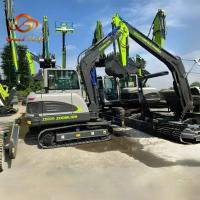 China ZOOMLION ZE60G 6Ton Zero Tail Swing Excavator with Yanmar Engine for Urban Utility and Compact Design for sale
