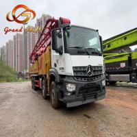 China Used 2020 SY 62m Concrete Pump Truck with 61.1m Vertical Reach 180 m³/h Output on Mercedes-Benz Chassis for sale