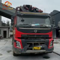 China Used SANY SYM5446THB 56m Boom Length Concrete Pump Truck with 180 m³/h Output on Vovo FM500 Chassis for sale