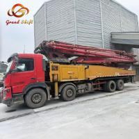 China Used SANY SYM5446THB 56m Boom Length Concrete Pump Truck with 180 m³/h Output on Vovo FM500 Chassis for sale