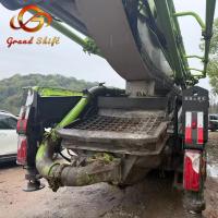 China Used Zoomlion ZLJ5350THBSE 52m Boom Concrete Pump Truck with Scania P410 Chassis and 180 m³/h Output for sale