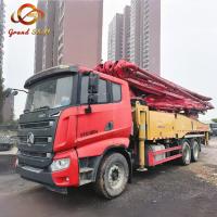 China Used SANY SYM5340THB 48m Boom Concrete Pump Truck with 170m³/h Output, 2020 Model Ready to Ship for sale
