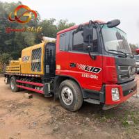 China Used 2021 Sny C10 Truck Mounted Concrete Pump SY5143THBF with 90m³/h Output and 25MPa Pumping Pressure for sale
