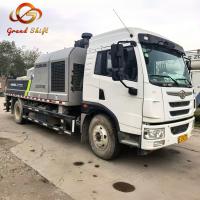 China Used Zoolion ZLJ5140THBE Truck Mounted Concrete Pump, Low Working Hours, Construction Concrete Transfer Pump Truck for sale