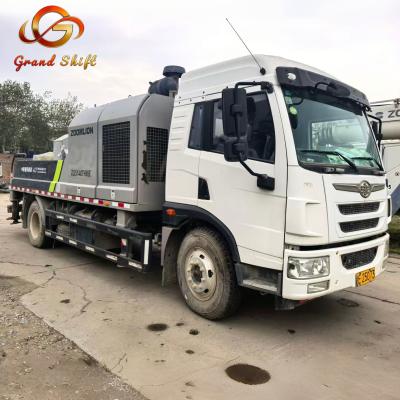 China Used Zoolion ZLJ5140THBE Truck Mounted Concrete Pump, Low Working Hours, Construction Concrete Transfer Pump Truck for sale
