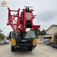China Truck crane used SANY STC1000C5-8 100 Ton Truck Crane with 62m 5-Section Boom and Intelligent Load Moment Limiter for sale