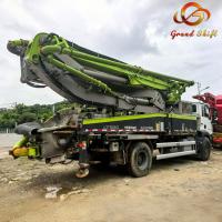 China Used Zoomlion ZLJ5230THBKF Concrete Pump Truck, 4-section Boom, Maan Chassis, 23 Ton Total Weight for sale
