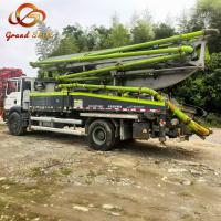 China Used Zoomlion ZLJ5230THBKF Concrete Pump Truck, 4-section Boom, Maan Chassis, 23 Ton Total Weight for sale