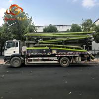 China Used Zoomlion ZLJ5230THBKF Concrete Pump Truck, 4-section Boom, Maan Chassis, 23 Ton Total Weight for sale