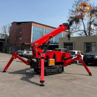 China 3 Ton Mini Spider Crane Crawler Spider Crane for Narrow Space Lifting for sale