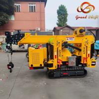 China 3 Ton Mini Spider Crane Crawler Spider Crane for Narrow Space Lifting for sale