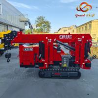 China 3 Ton Mini Spider Crane Crawler Spider Crane for Narrow Space Lifting for sale