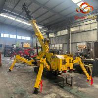 China 3 Ton Mini Spider Crane Crawler Spider Crane for Narrow Space Lifting for sale