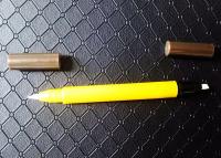 China PP Waterproof Plastic Eyeliner Pencil Airtight Double Head Silk Printing for sale