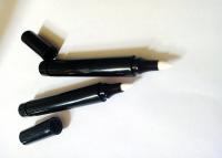 China Different Styles ABS Black Eyeliner Pencil With Fiber Tip Easy Use OEM for sale