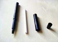 China Silk Printing Empty Cosmetic Pencil , Plastic Eyeliner Pencil 10.2 * 132.2mm for sale