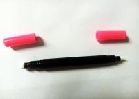 China Double Head Eyeliner Pencil Packaging Seal Pen ABS Material Customizable Colors for sale