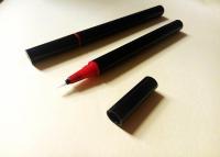 China New Waterproof ABS Liquid Eyeliner Pencil , Empty Eyeliner Pencil With Steel Beads for sale