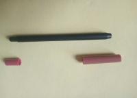 China PS Material Pink Lip Liner Packaging Tube Cuttable Slim Shape With Free Sample for sale